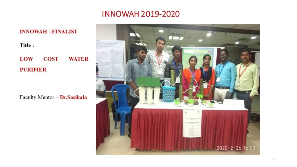 innowah Project Competition - MAMCET